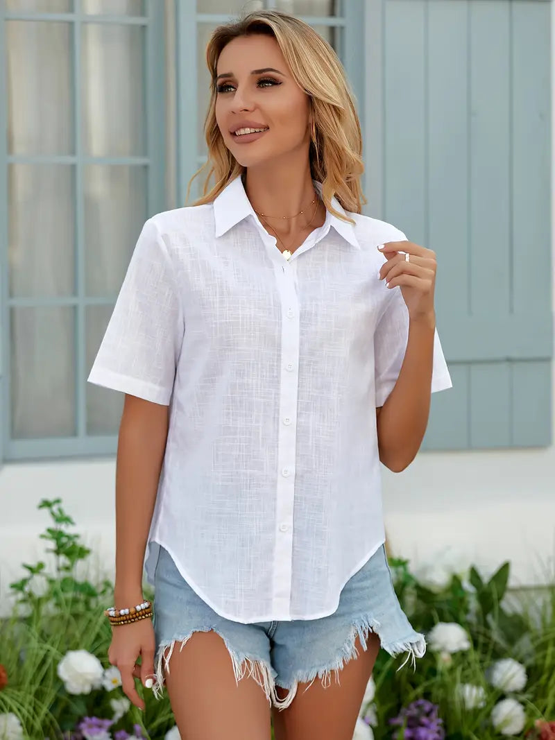 Briselle® | Fresh Linen Button-Up