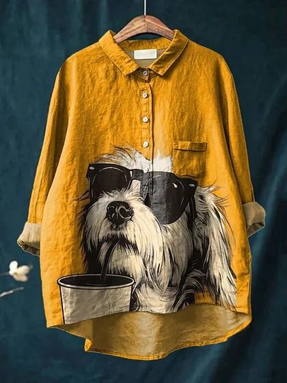 PawChic® | Sunglass Pup Blouse